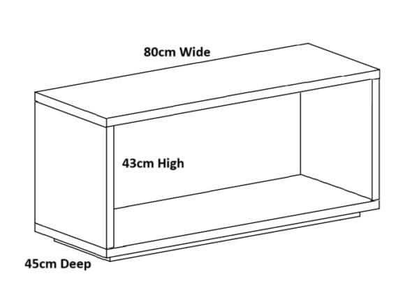 White Marble Effect Coffee Table Modern Rectangular Cari Table 4353